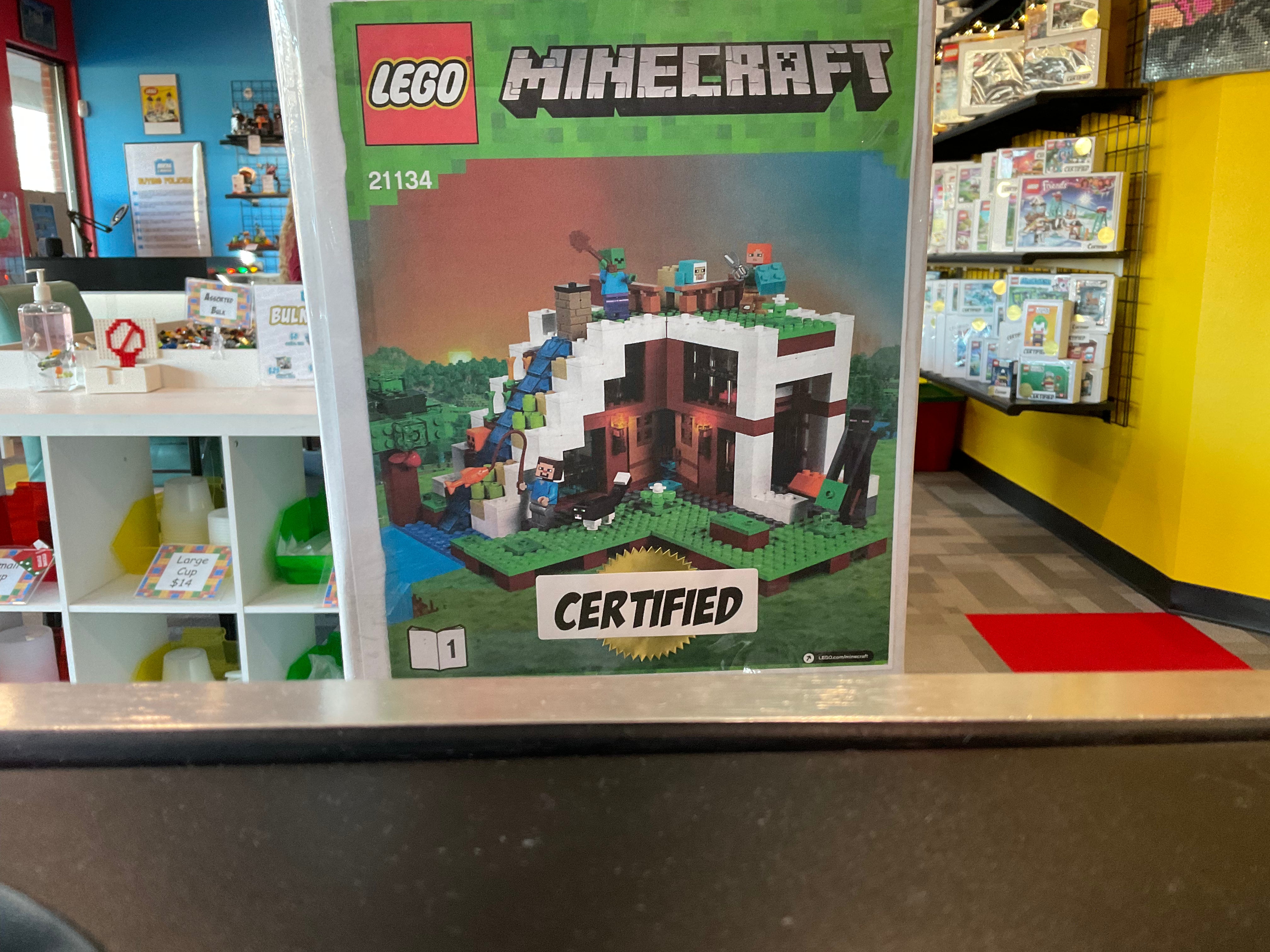 LEGO 21134 The Waterfall Base - Certified – bricksandminfigsmetroeast