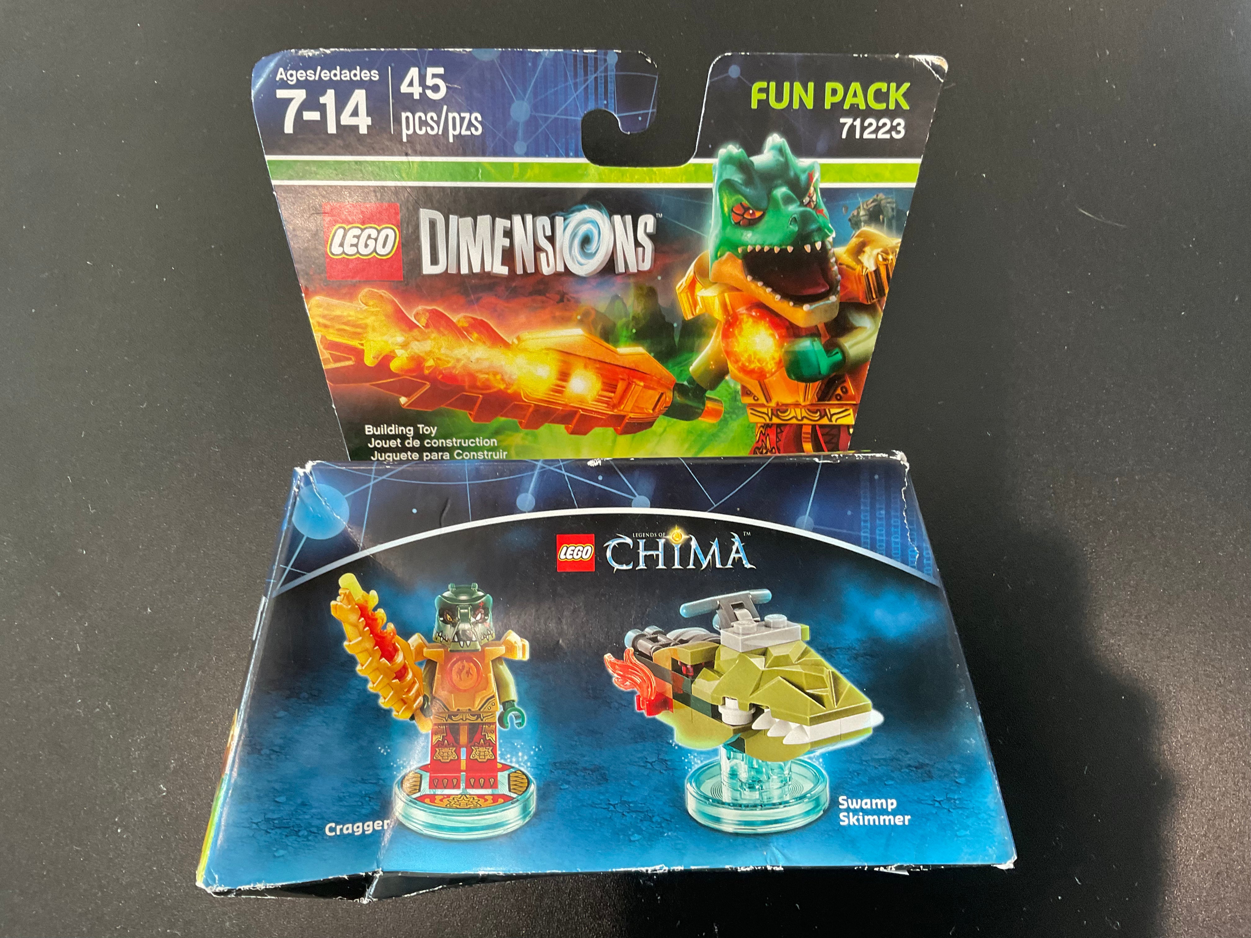 71223 LEGO Dimensions Fun Pack Cragger- Retired – bricksandminfigsmetroeast