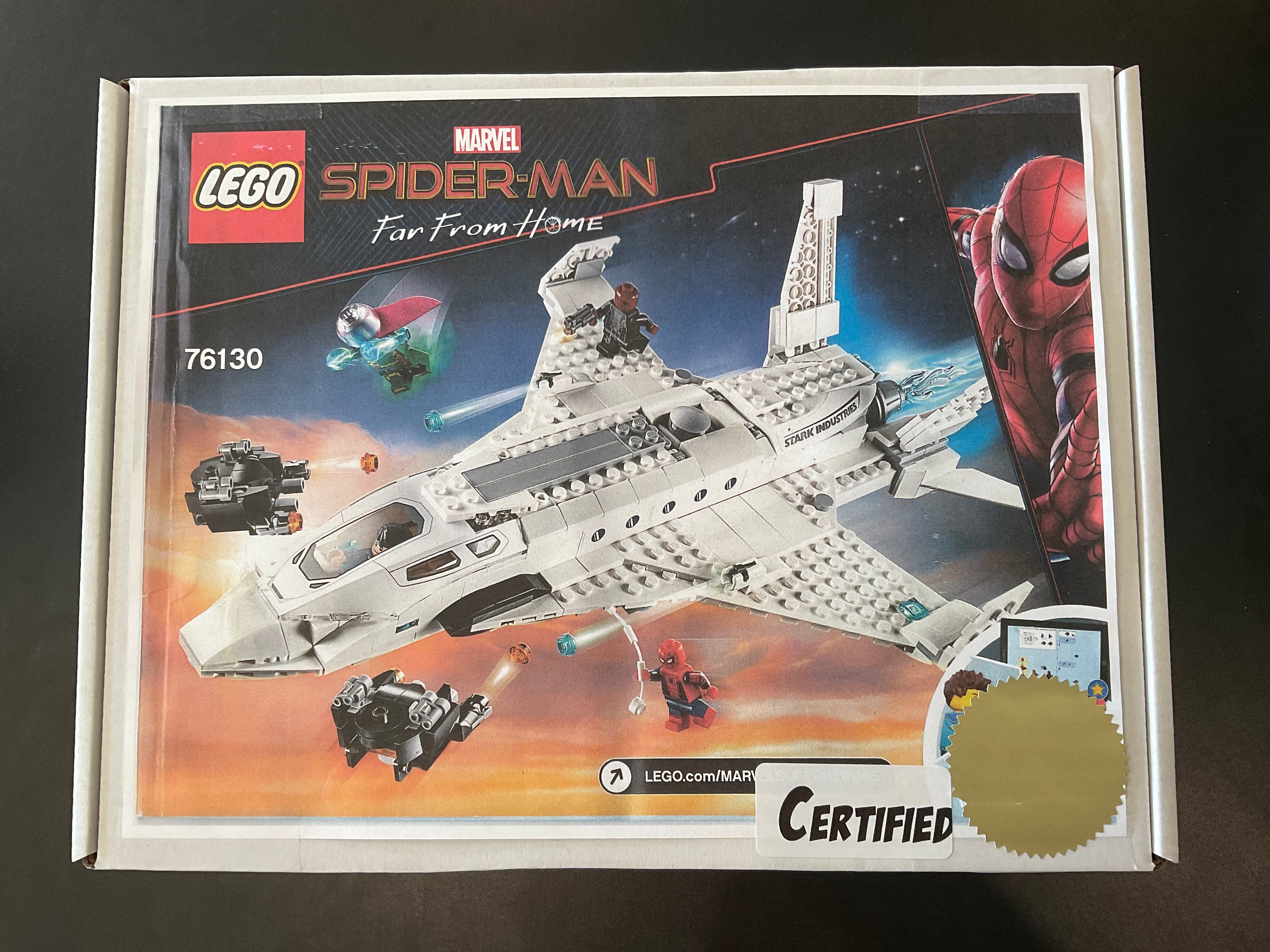 Stark Jet and Drone Attack - Certified – bricksandminfigsmetroeast