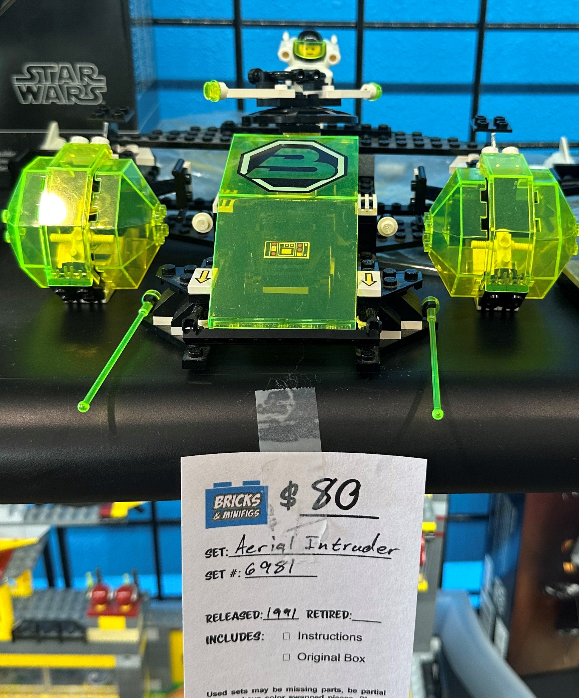 6981 Blacktron 2: Aerial Intruder - [Pre-Owned] – bricksandminfigsmetroeast